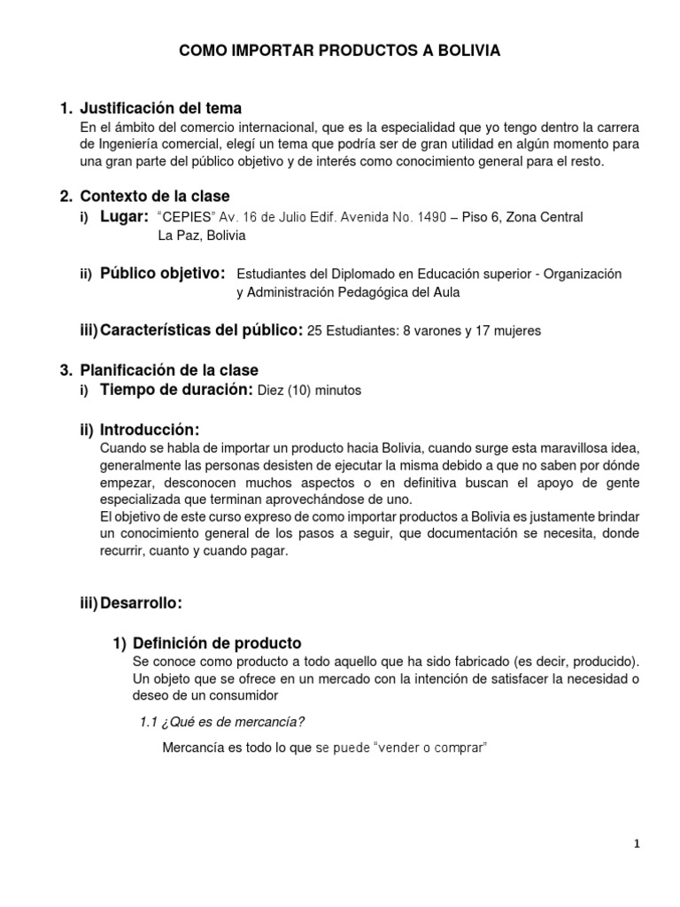 Procesos de Importacion | PDF | aduana | Exportaciones