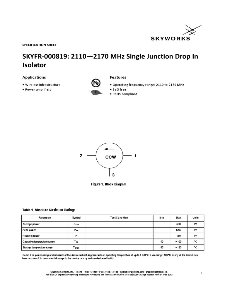 SS Skyfr 000819 - 2 | PDF | Specification (Technical Standard ...