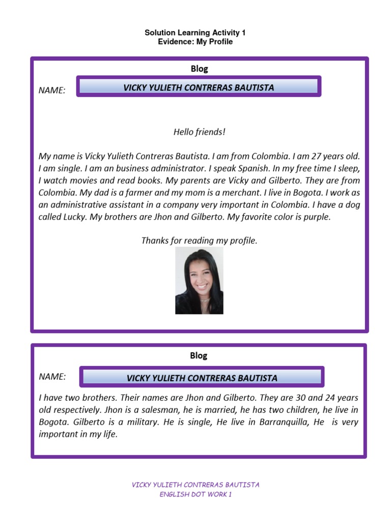 Solution Learning Activity 1 Pdf