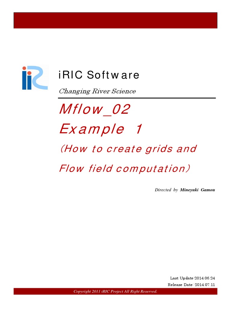 Mflow 02 Sample 1 Grids and Flow en | PDF | River | Velocity