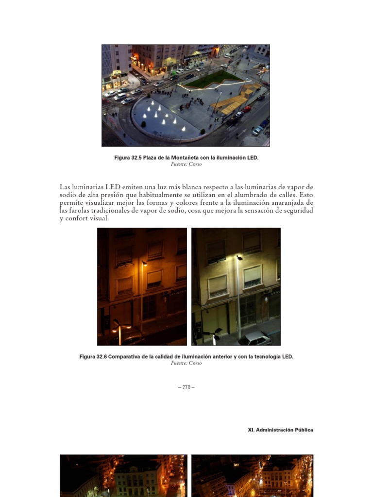 Comparativa Luminaria de VSAP VS Luminaria de Led Lidolight | PDF ...
