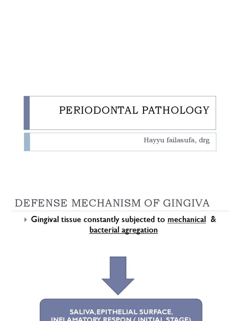 Periodontal Pathology | PDF | Periodontology | Inflammation