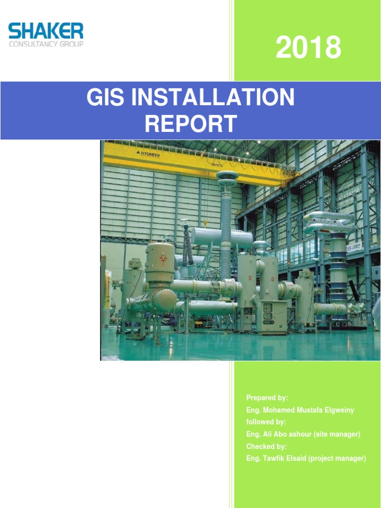 GIS Installation PDF | PDF | Transformer | Switch