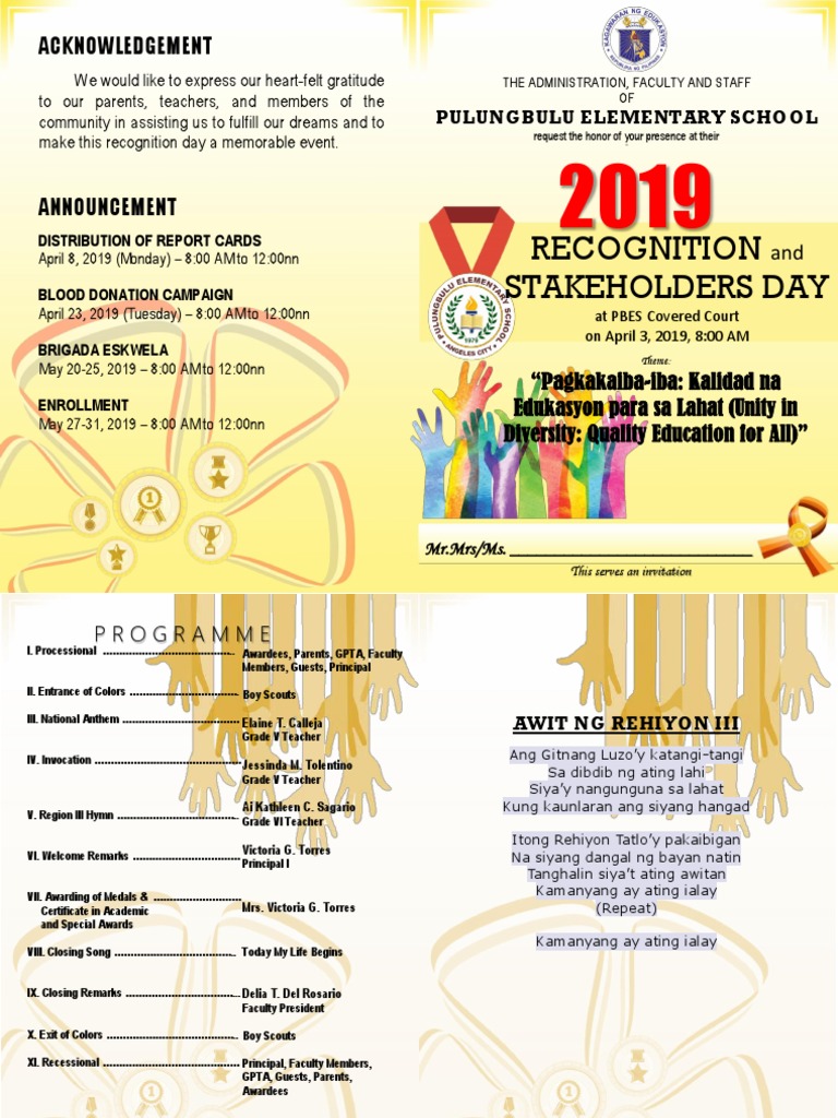 School Programme | PDF