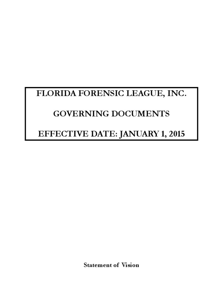 FFL Bylaws | PDF | Board Of Directors | Committee
