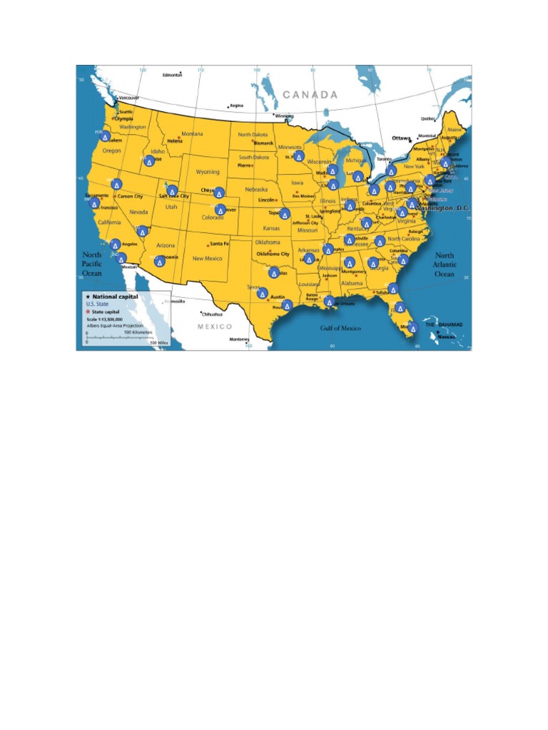 NFL Teams Map | PDF | National Football League Teams Seasons