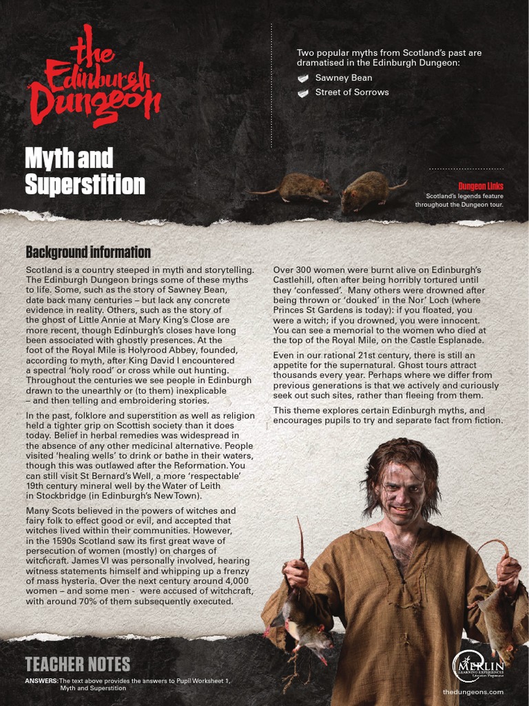 Myth and Superstition | PDF | Witchcraft | Luck