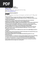 Reflection Statements For Daily Lesson Log 3 | PDF | Differentiated Instruction | Learning