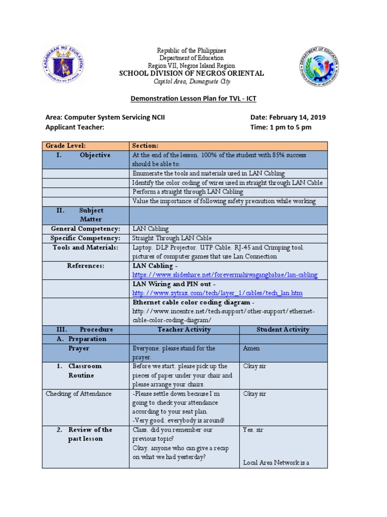 Republic of The Philippines | PDF | Local Area Network | Computer Network