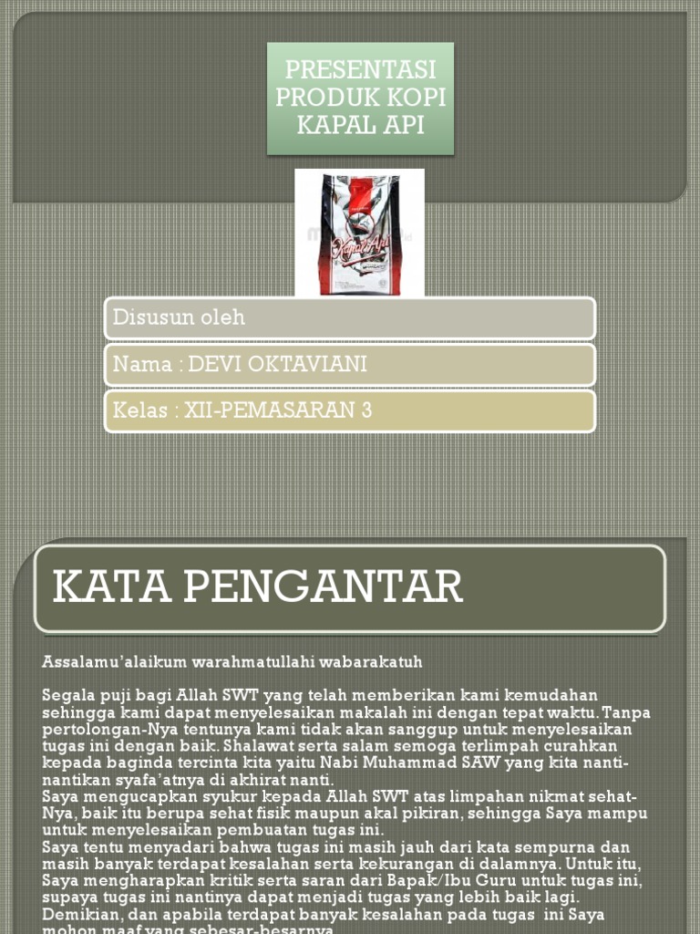 Presentasi Devi Oktaviani | PDF