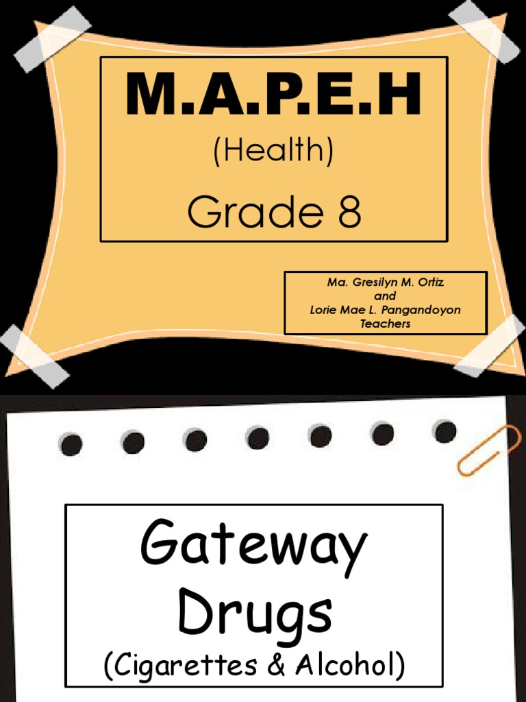 Gateway Drugs | PDF | Alcoholism | Tobacco Smoking