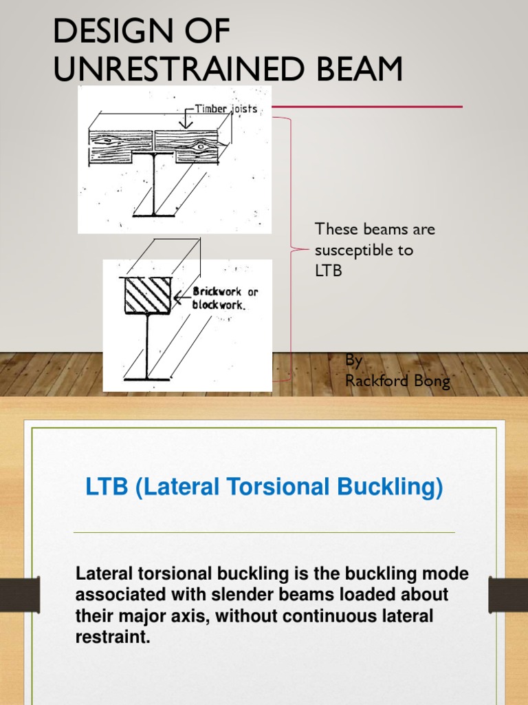 Unrestrained Beam | PDF | Beam (Structure) | Buckling