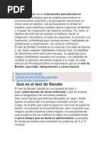 Tarjetas Test de Bender para Imprimir 10x15 | PDF
