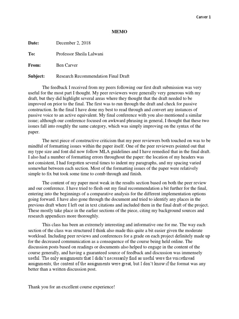 English 393 Final Project Final Draft Portfolio | PDF | Employment ...