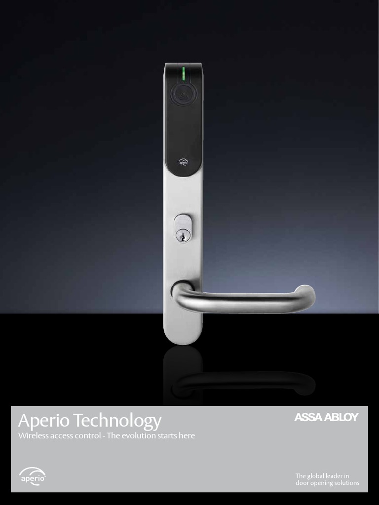 Aperio Technology Brochure | PDF | Access Control | Lock (Security Device)