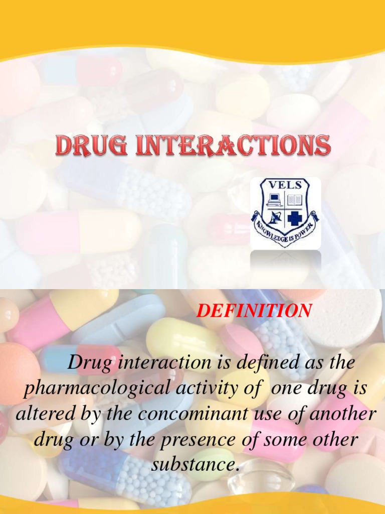 Understanding Drug Interactions | PDF | Pharmacology | Pharmaceutical ...
