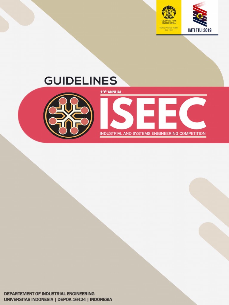 Guidelines 19th Iseec | PDF | Strategic Management | Marketing