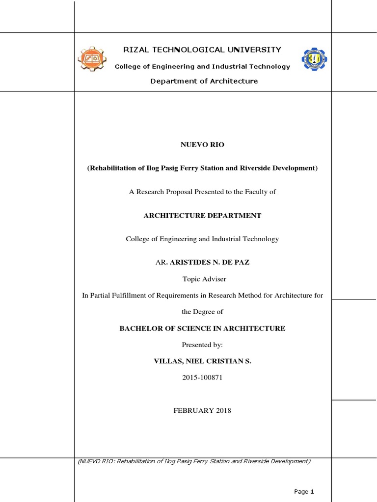 CHAPTER 1 The Problem and Background | PDF | Transport | Nature