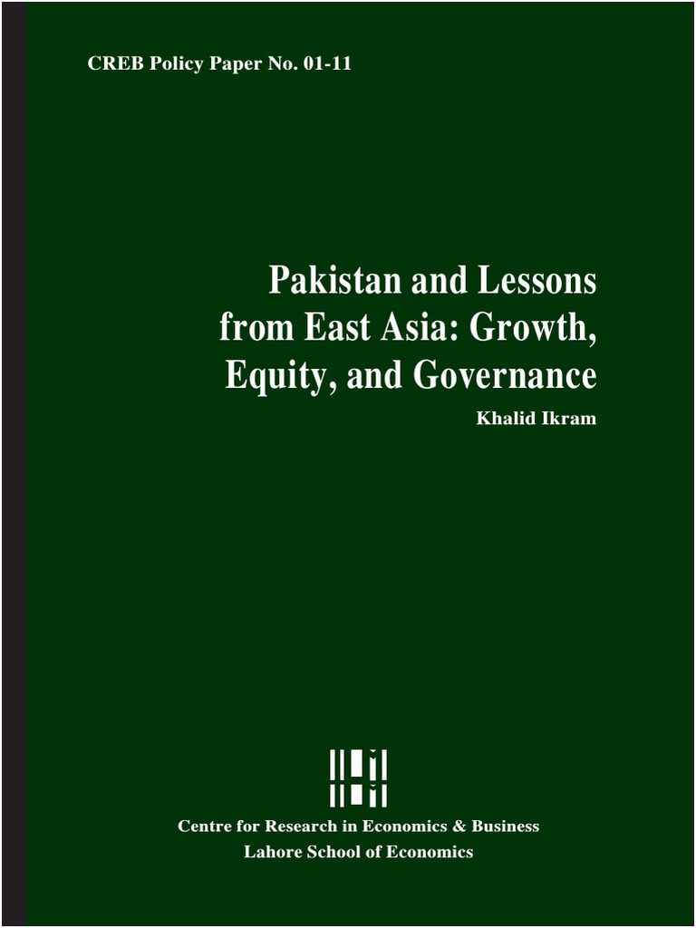 Khalid Ikram Policy Paper 01-11 Complete | PDF | Economic Growth ...