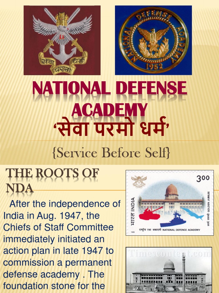 National Defense Academy Presentation | PDF | Military