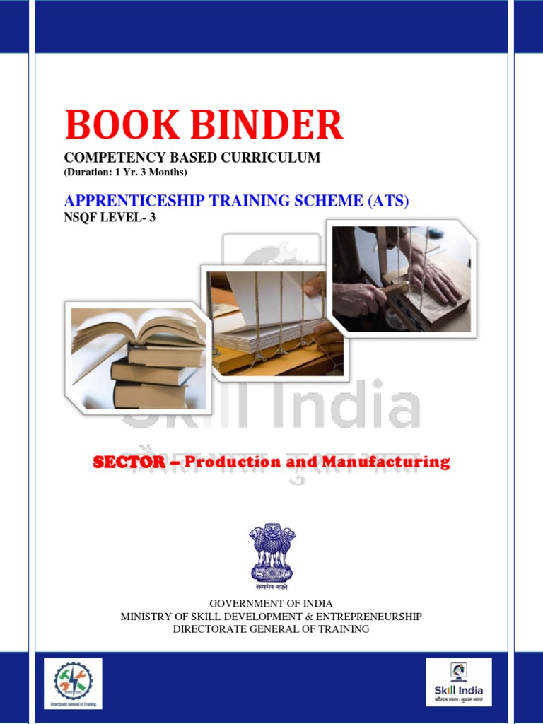 RRB Book Binder Material | PDF | Apprenticeship | Bookbinding