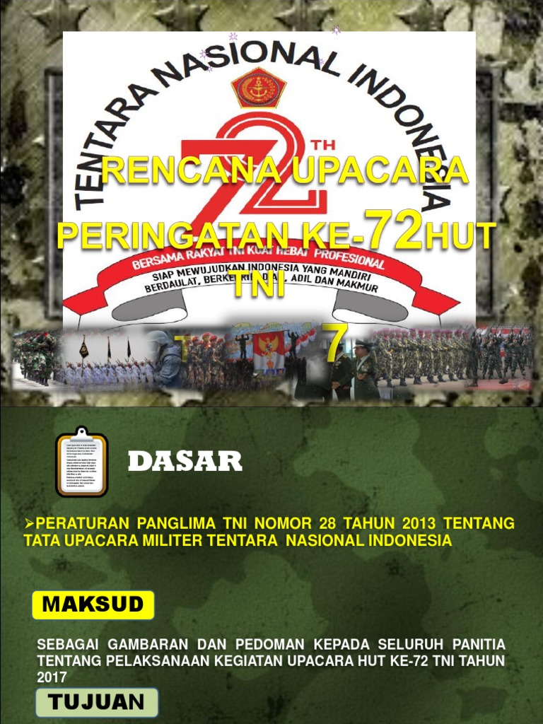 Paparan Upacara HUT TNI | PDF