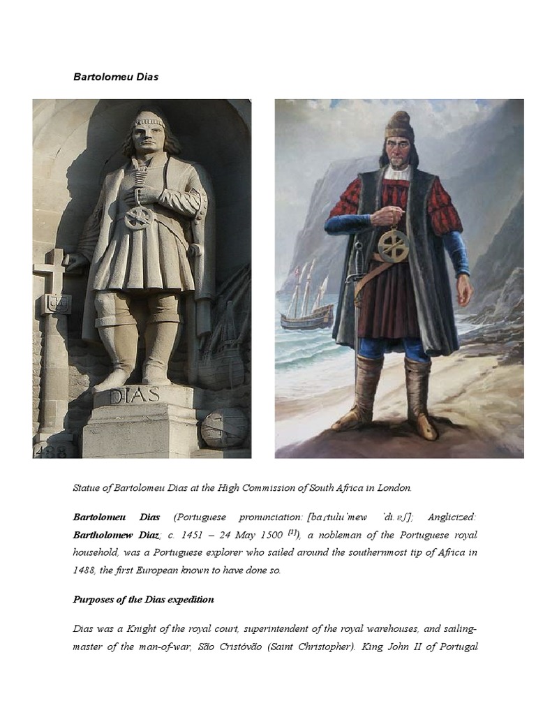 Bartolomeu Dias Facts