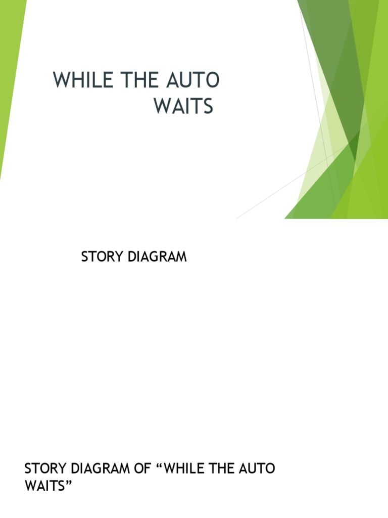 While The Auto Waits | PDF