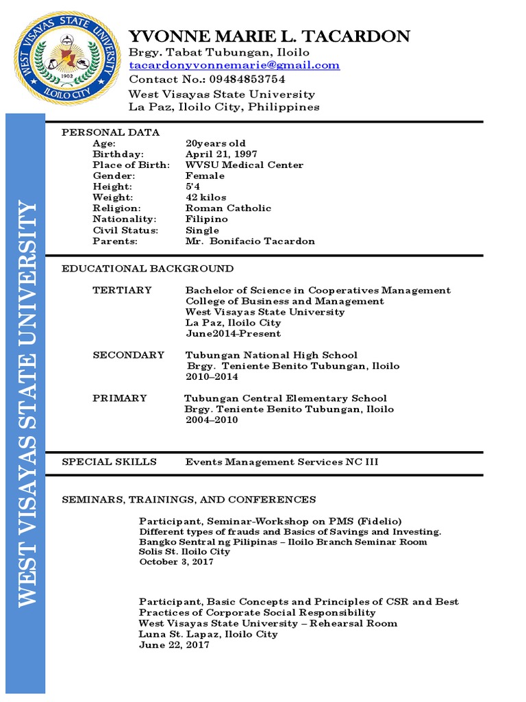 Yvonne Resume Final 2 | PDF | Behavior Modification | Learning
