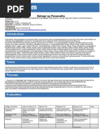 Pamantayan Sa Pagsulat NG Dagli | PDF