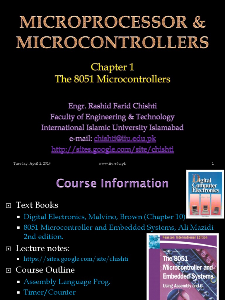 Overview of 8051 Microcontroller Features | PDF | Read Only Memory | Microcontroller