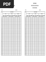 Form Checklist Suhu Ruangan | PDF