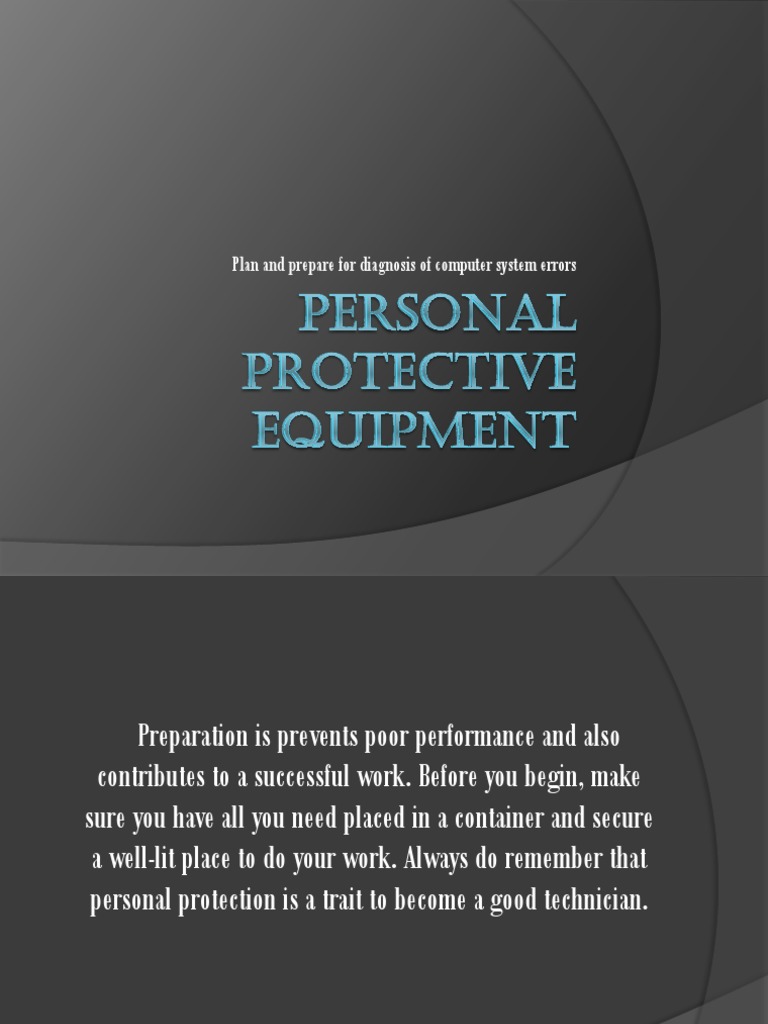 Personal Protective Equipment Simulation Report | PDF | Electrostatic ...