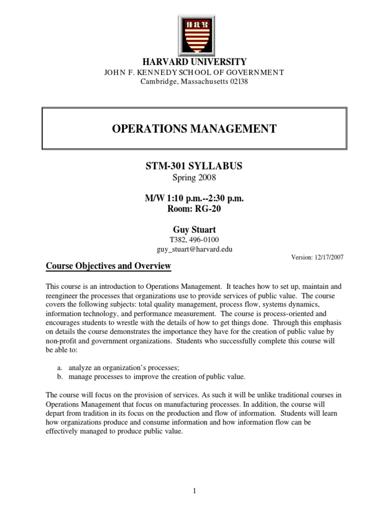Operations Management | PDF | Operations Management | Simulation