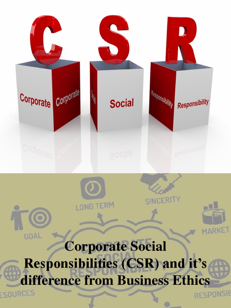 Corporate Social Responsibilities CSR and Its | PDF | Corporate Social ...