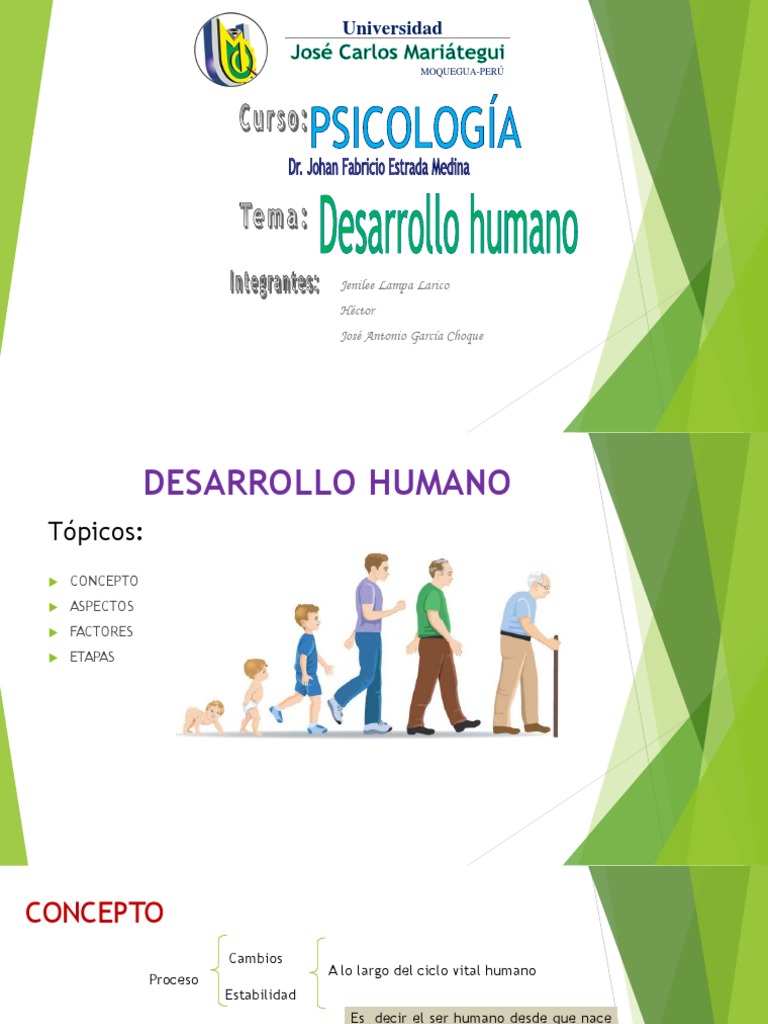 Desarrollo Humano | PDF | Adultos | Ciencias del comportamiento