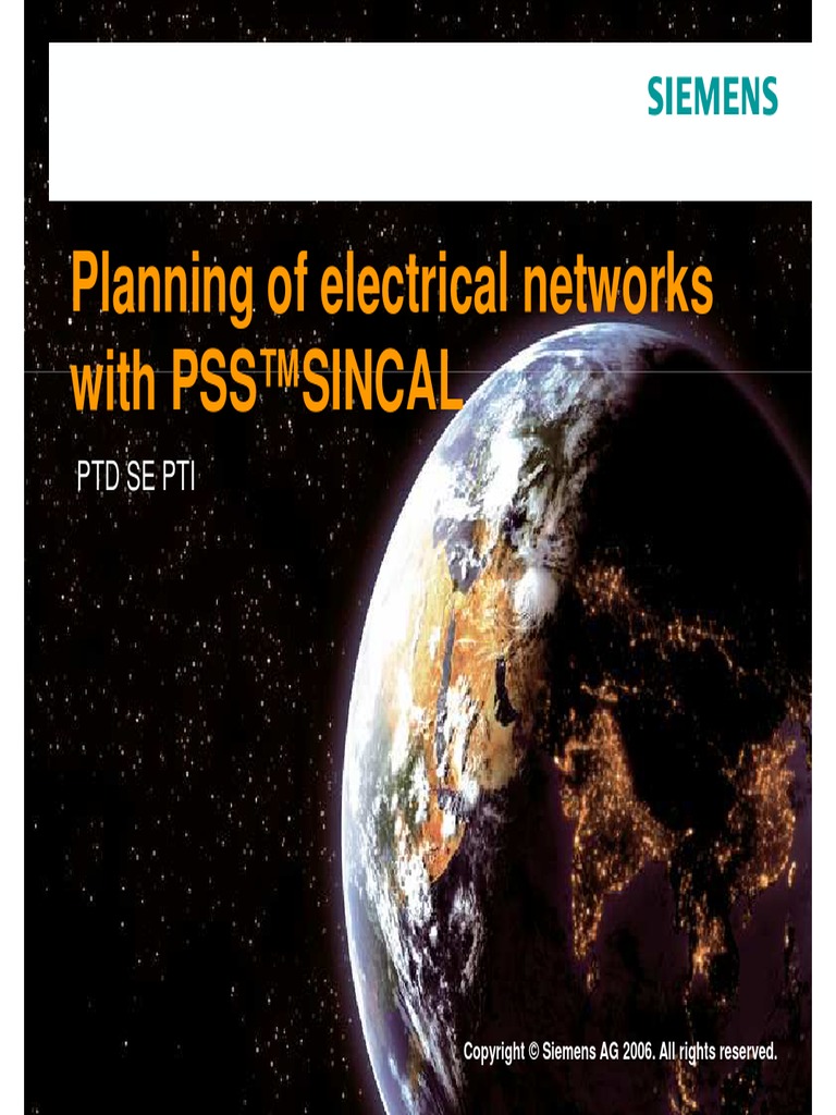 Planning Of Electrical Networks Download Free Pdf Simulation