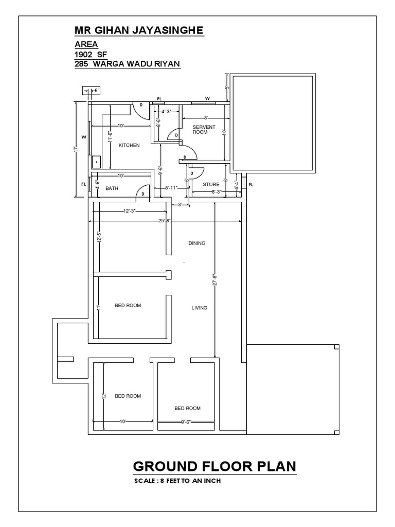 House Plan PDF | PDF | Buildings And Structures | Queensland Heritage ...