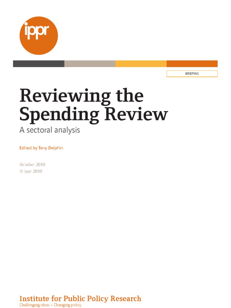 Reviewing The Spending Review | PDF | National Health Service ...
