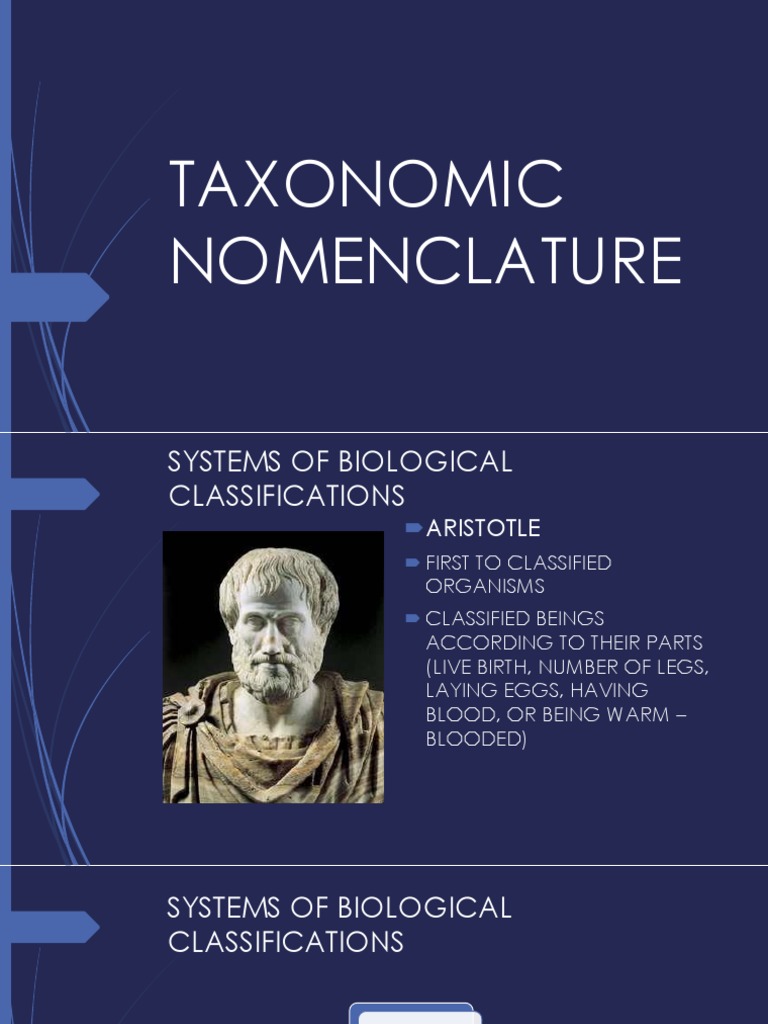 Gen Bio II Nomenclature Allen | PDF | Taxonomy (Biology) | Taxa