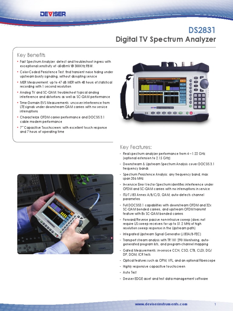 ds2831 Ds 170919 | PDF | Orthogonal Frequency Division Multiplexing ...