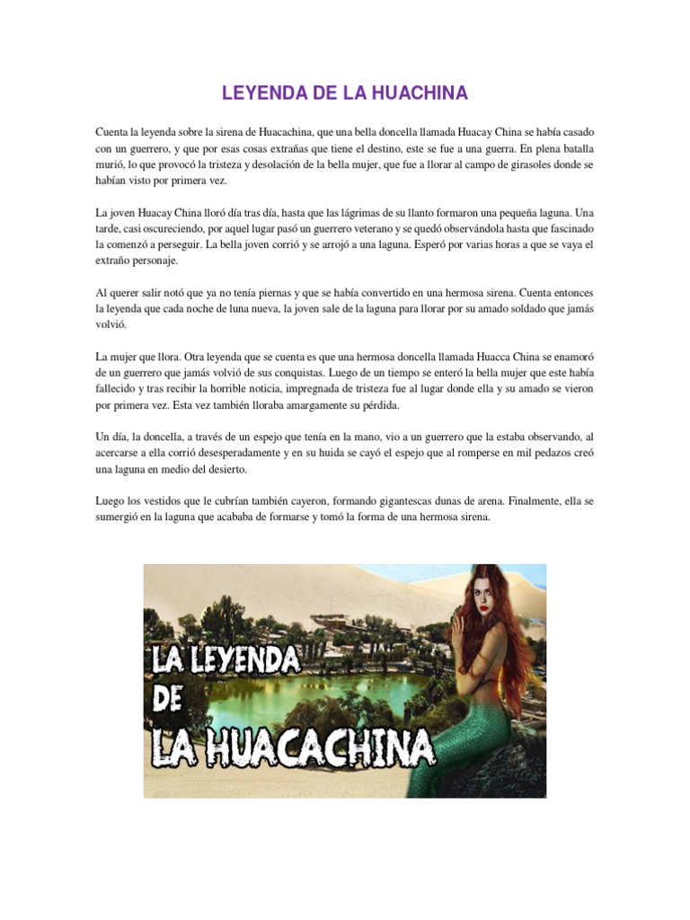 Leyenda de los Hermanos Ayar | PDF