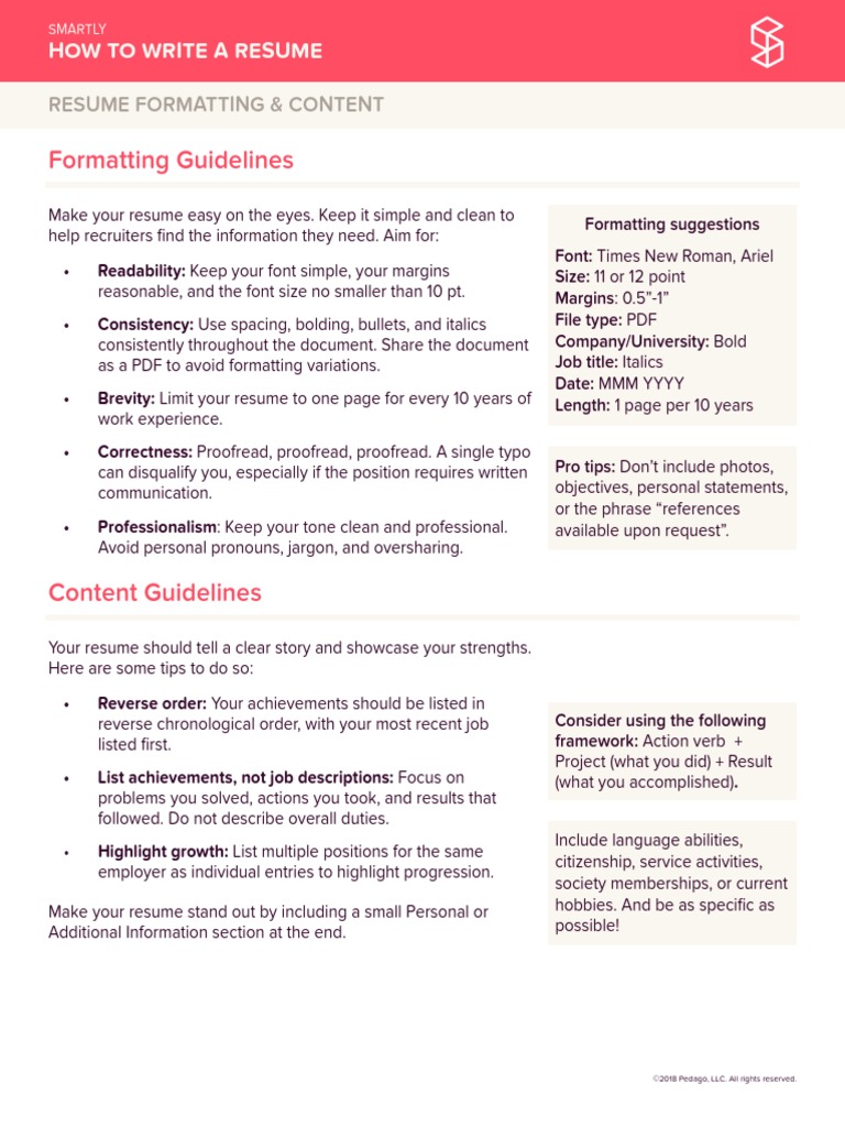 How To Write A Resume | PDF | Résumé | Communication