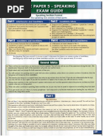 IGCSE English Speaking Test Practice | PDF