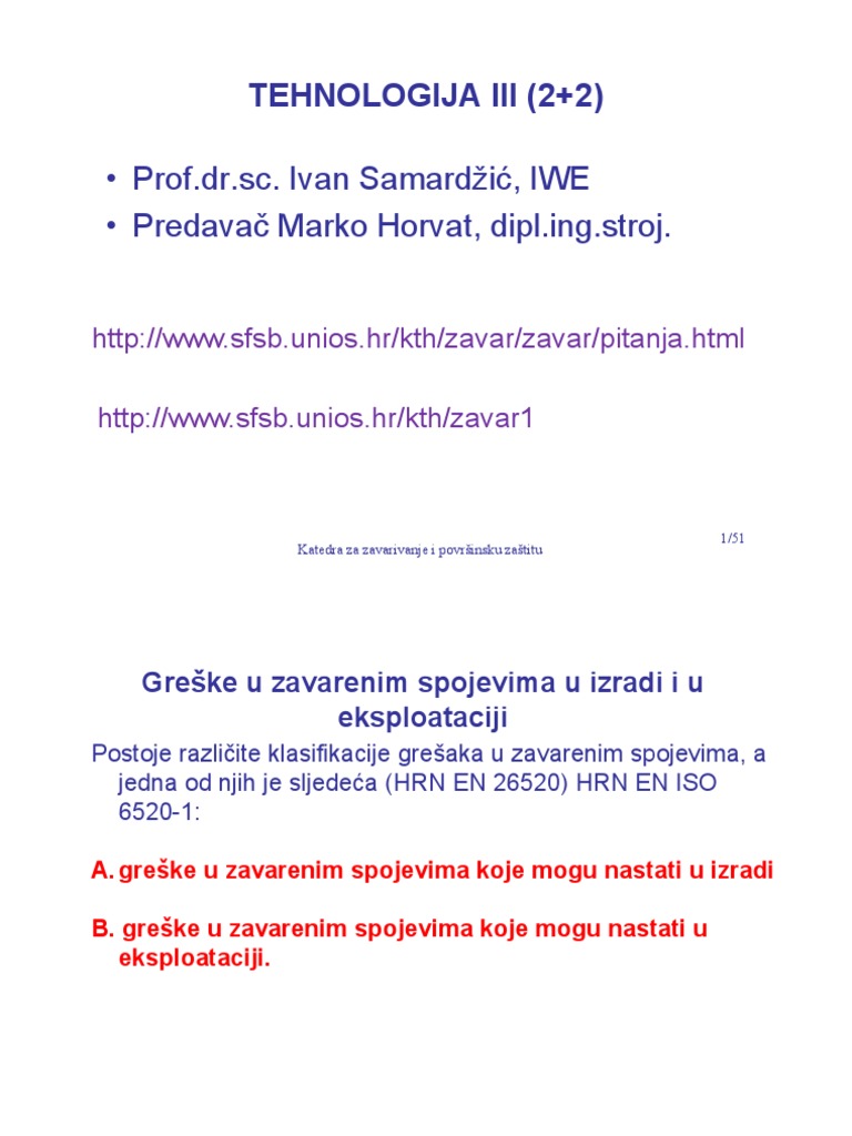 001 PDF Greske U Zavaru PDF | PDF