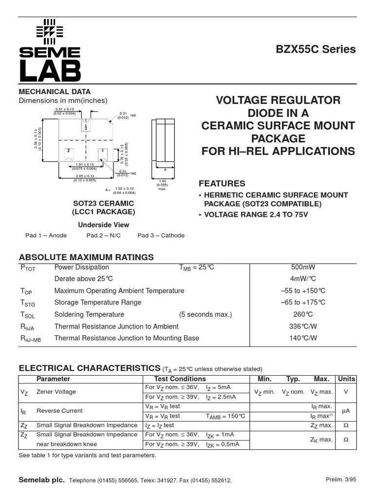 Data Sheet | PDF | Electrical Resistance And Conductance | Electronic ...