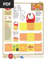 Ben's Paper Puppets - Jeffy Paper Puppet Template © Ben Stanley 2024 | PDF