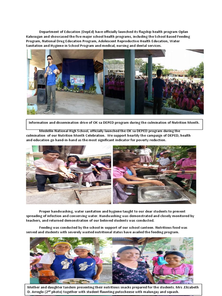 Narrative Report | PDF | Hand Washing | Nursing