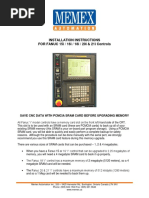 Fanuc PMC Backup Procedure | PDF | Usb Flash Drive | Backup