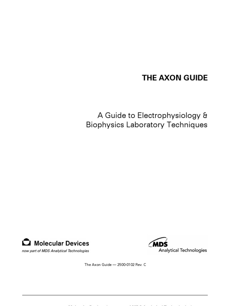 Axon Guide 3rdedition | PDF | Signal Processing | Electronics